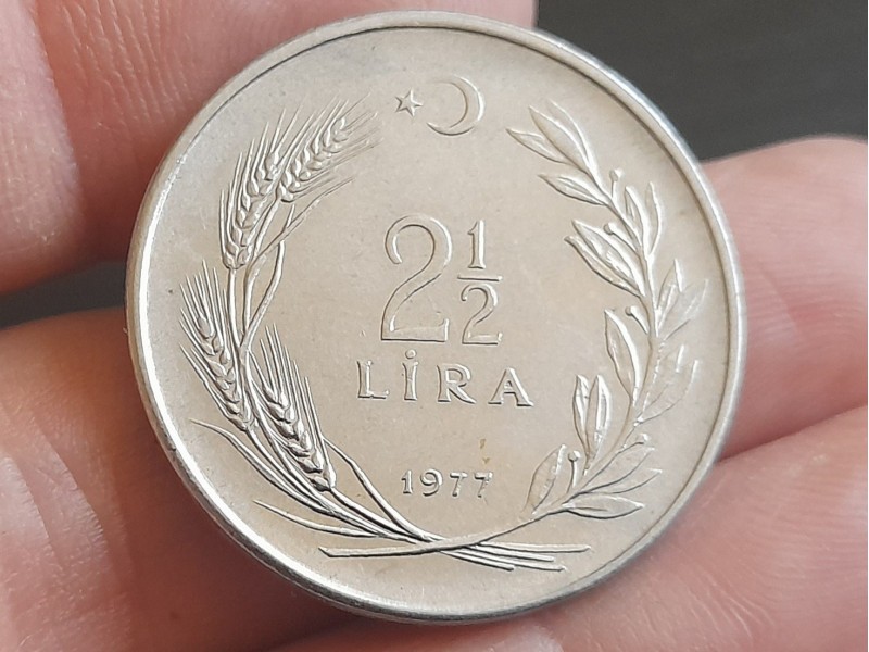 Turska, 2,5 lira 1977