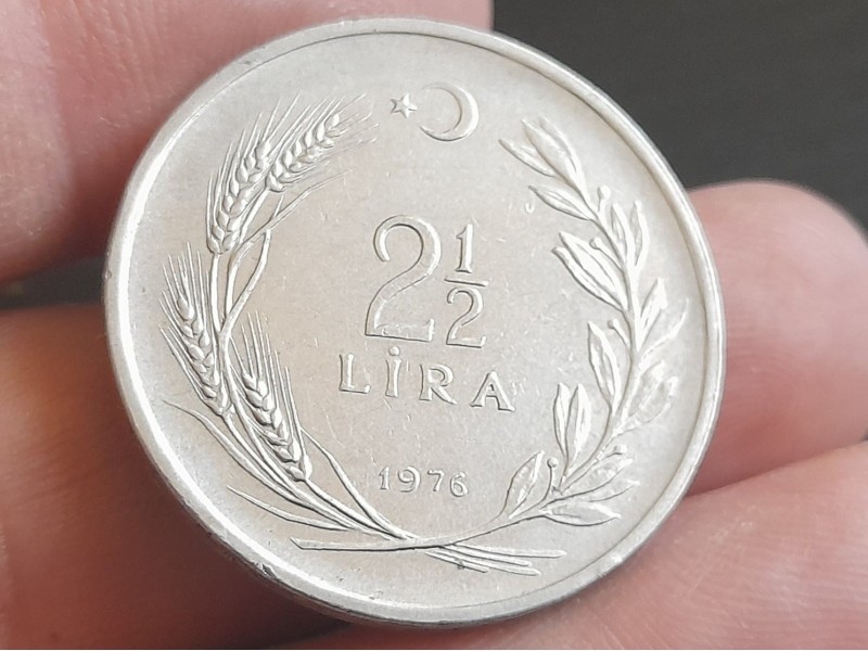 Turska, 2,5 lira 1976
