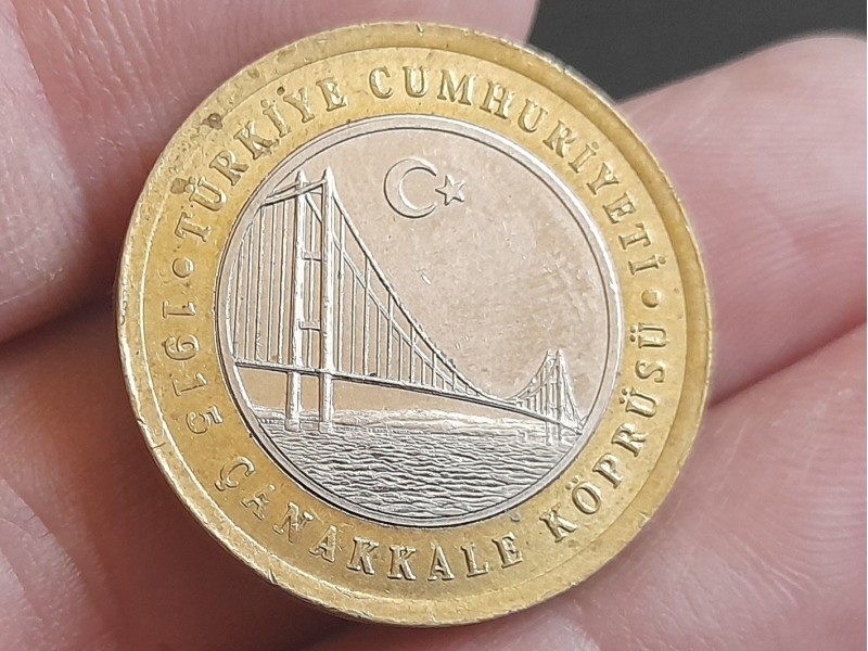 Turska, 1 lira 2022, jubilarac
