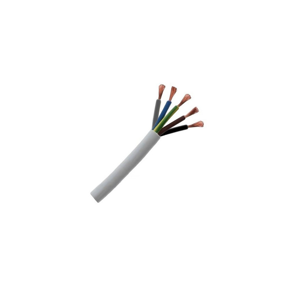 Kabl PVC lic. O 5X1.5mm, Crni