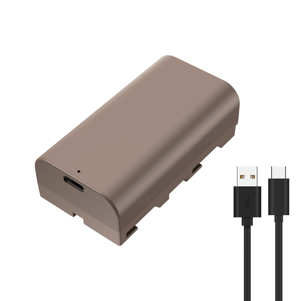 Kingma NP-F550 2600mAh baterija USB-C punjenje + Protective Box