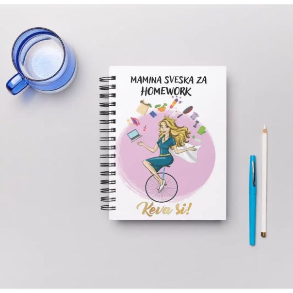 KEVA SI Rokovnik - Mamina sveska za homework