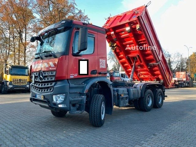 Mercedes-Benz AROCS 3346 6X6 KIPPER MEILLER BORDMATIK kiper