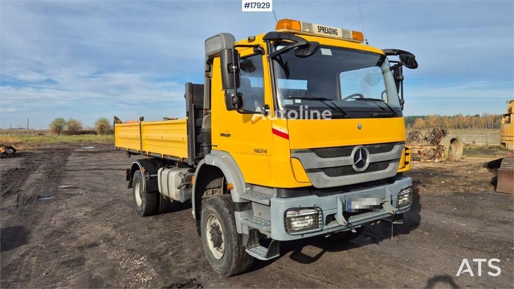 Mercedes-Benz 1824 4x4 dump truck (2005) kiper