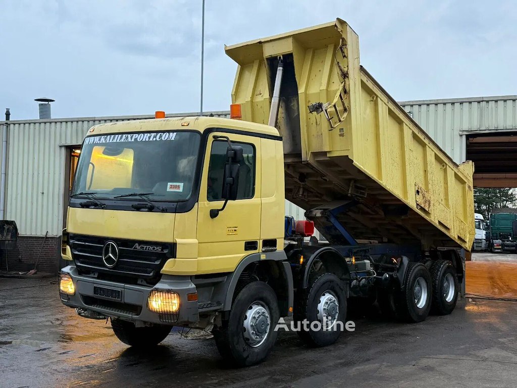 Mercedes-Benz Actros 4144 MP2 Kipper Meiller Dumper 8x8 V6 Full Spring EPS Big kiper