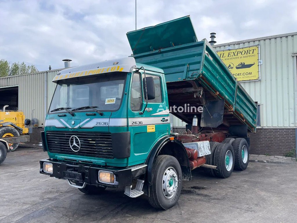 Mercedes-Benz SK 2636 Kipper 6x4 V10 ZF 13Ton Axle Good Condition kiper