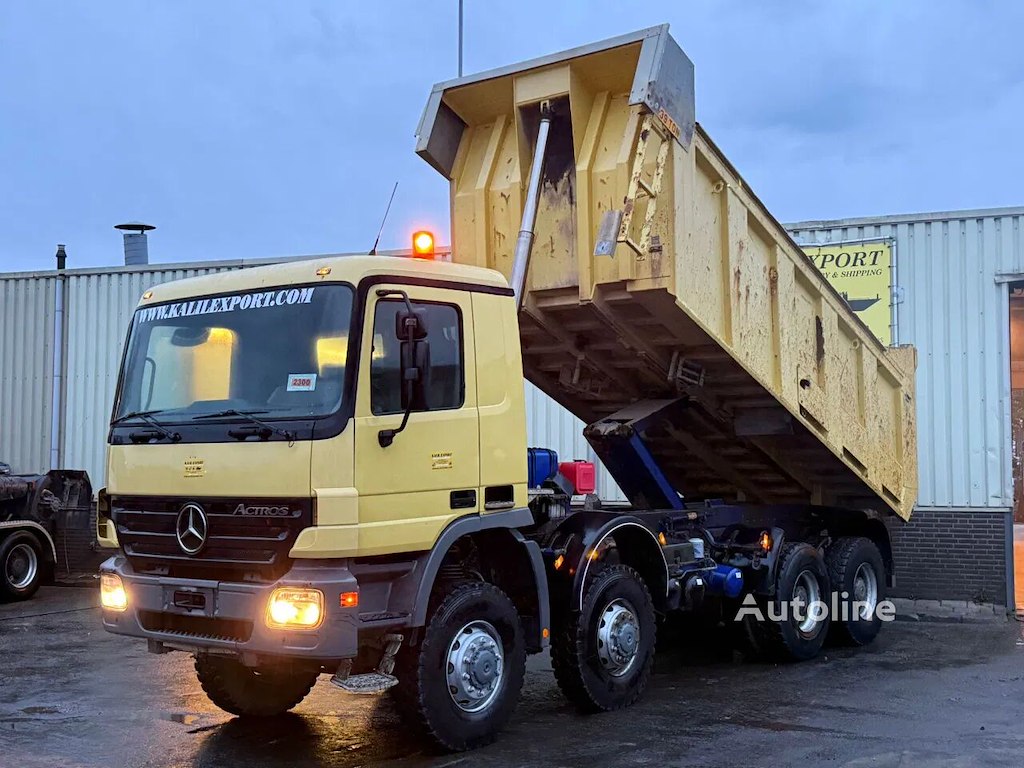Mercedes-Benz Actros 4144 MP2 Kipper Meiller Dumper 8x8 V6 Full Spring EPS Big kiper