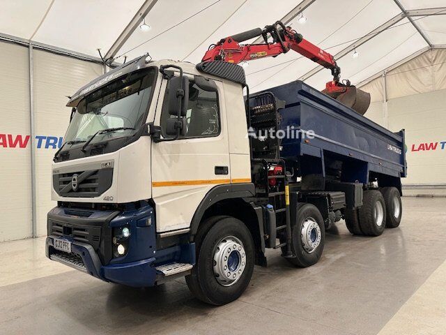 Volvo FM 420 Steel Tipper Grab kiper