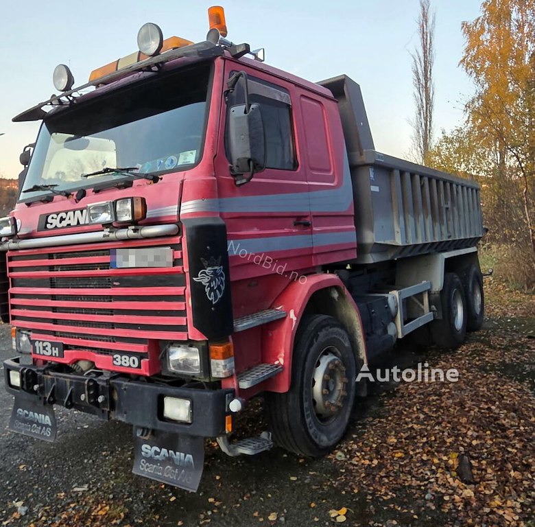 Scania R113 380 *Full Steel *MANUAL *Working kiper
