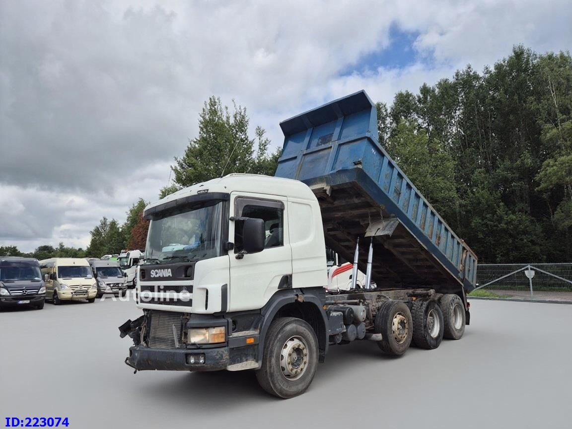 Scania 124 8x2 - Manual - Full steel kiper