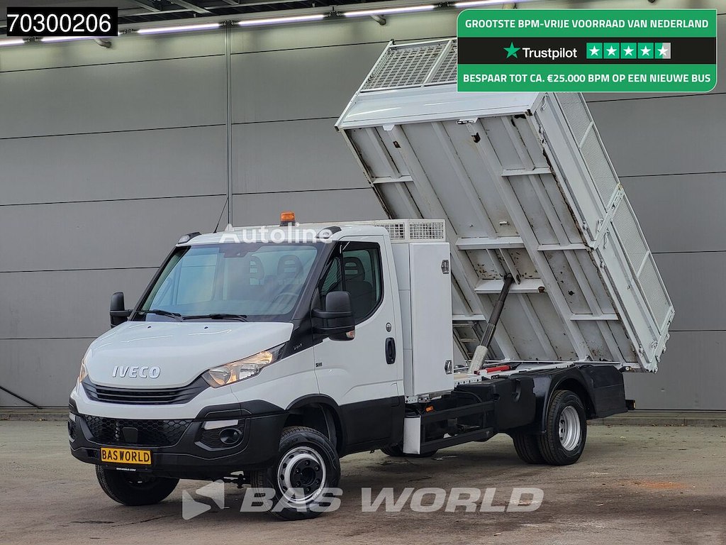 IVECO Daily 72C18 3.0L Kipper met Kist Dubbellucht 3,5t Trekhaak 180PK kiper