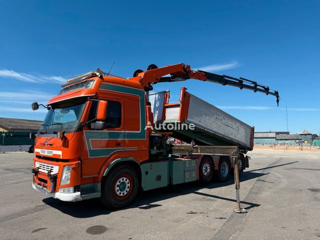Volvo FM500 8x2*6 Crane HMF 2620 K5 Pendel Tipper kiper