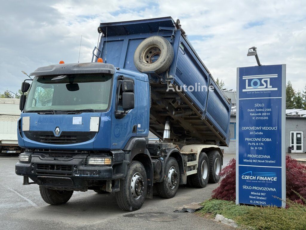 Renault Kerax 450 S3 8x4 EURO 4 kiper