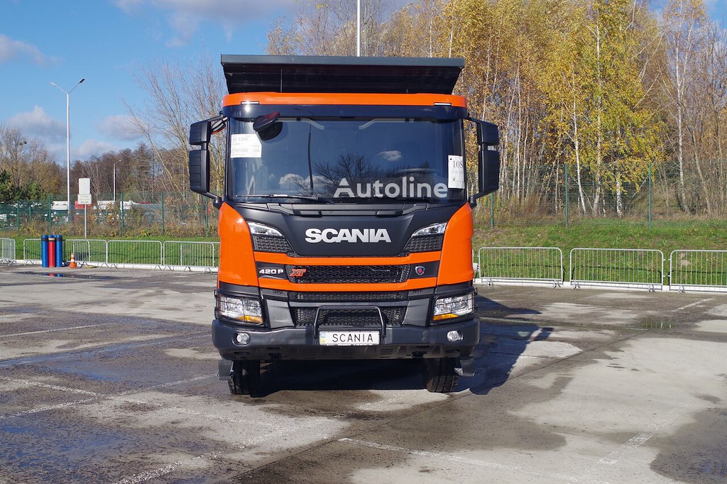 Novi Scania P420B8X4HZ kiper