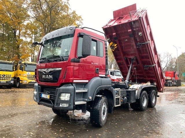 MAN TGS 33.500 6X6 KIPPER MEILLER BORDMATIK kiper