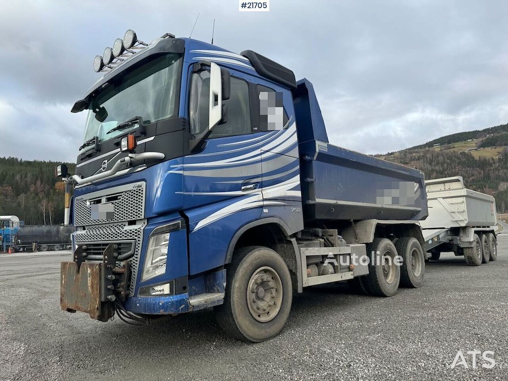 Volvo Fh16 6x4 Brøyterigget Tippbil SE VIDEO kiper