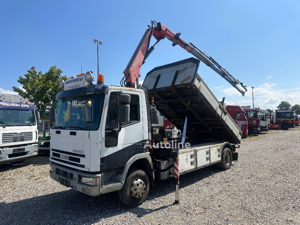 IVECO Eurocargo 120 EL 210hp / Fassi 80A Year 2012 + Tip kiper