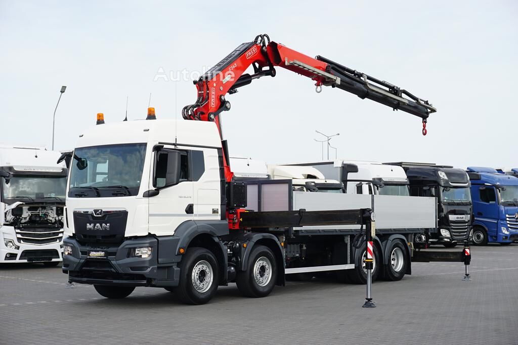 MAN TGS 35.470 kamion s ravnom platformom