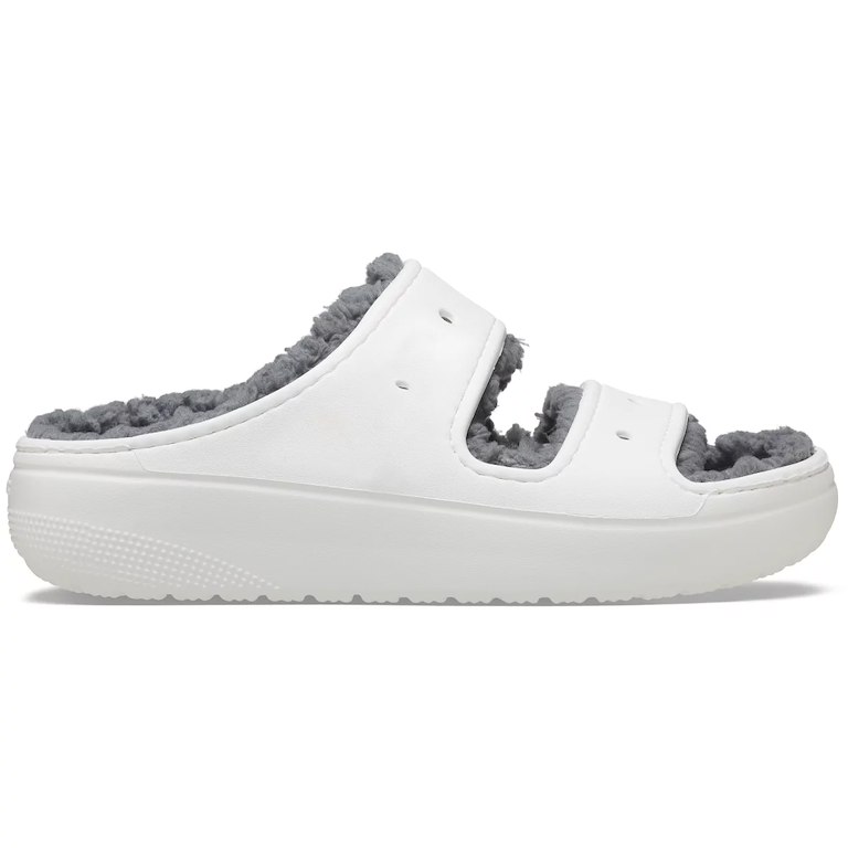 Crocs Classic Cozzzy Sandal – White