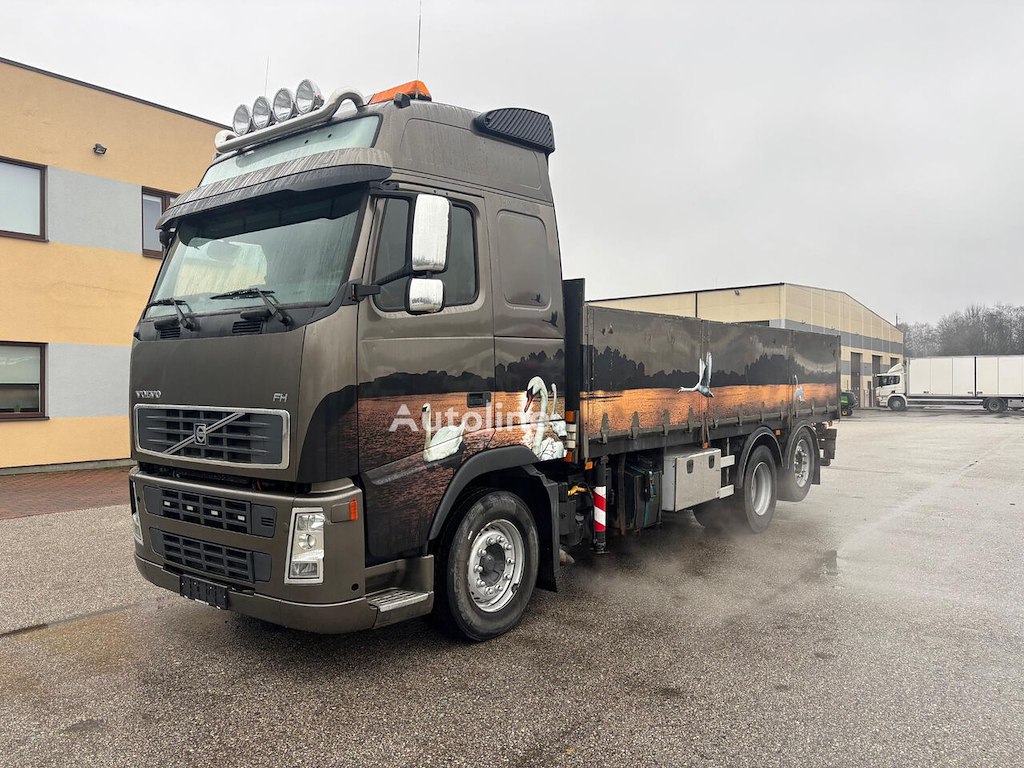 Volvo FH 6X2 + Pump + Crane readyness kamion s ravnom platformom