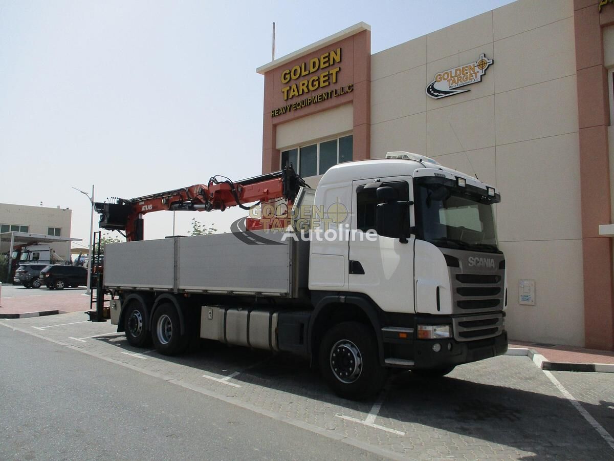 Scania G480 kamion s ravnom platformom