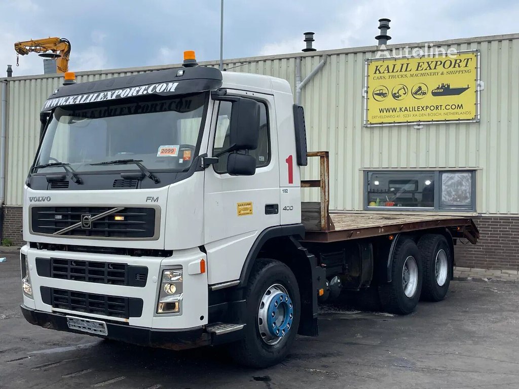 Volvo FM 13 440 HP Open Box 6x4 Full Spring Suspension Big Axle Manual kamion s ravnom platformom