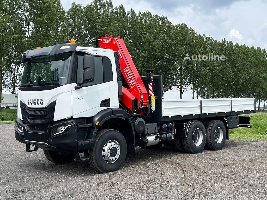 Novi IVECO T-Way AD380T43WH AT Crane Truck (3 units) kamion s ravnom platformom (IV4907)