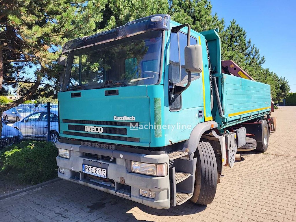 Prodaje se IVECO EUROTECH 180/PK13000 kamion s ravnom platformom na aukciji