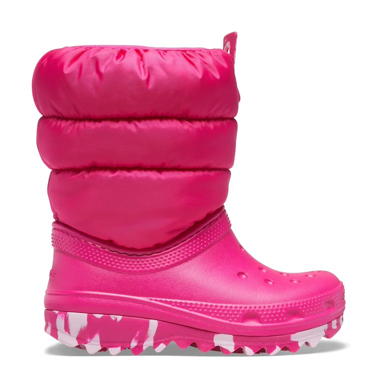 Crocs Kids Classic Neo Puff Boot – Candy Pink
