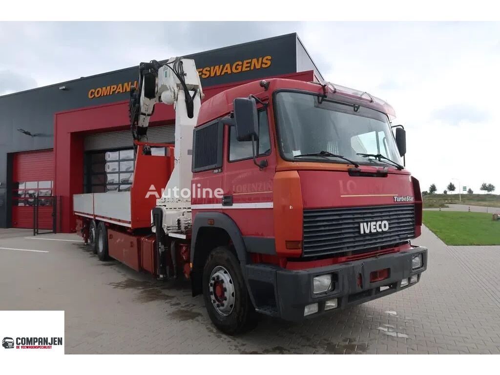 IVECO Turbostar 190.36 190-36 - 1992 - Bonfiglioli 25mtr - totally com kamion s ravnom platformom