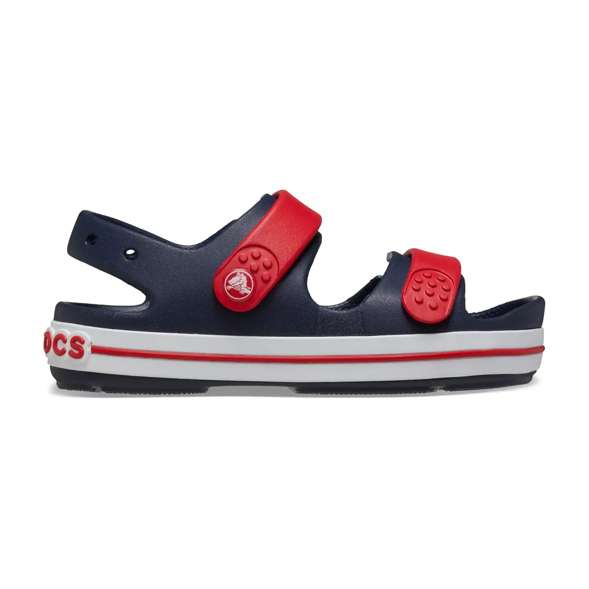 Crocs Toddler Crocband™ Cruiser Sandal – NAVY/VARSITY RED