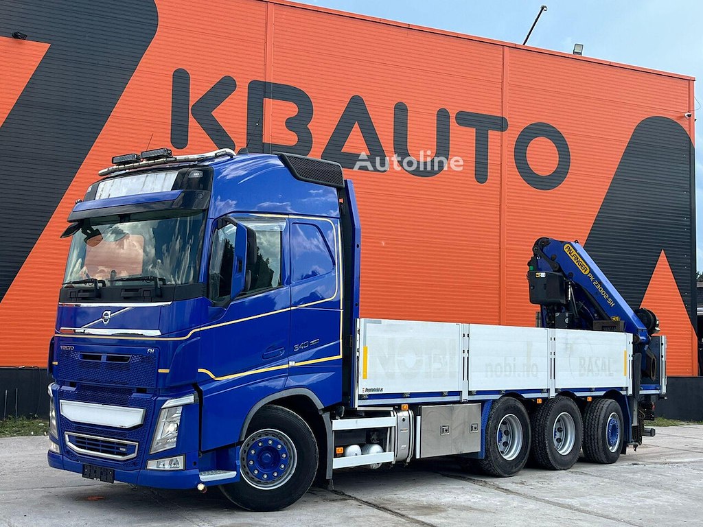 Volvo FH 540 8x4*4 PK 23002-SH / PLATFORM L= 6330 mm / RETARDER kamion s ravnom platformom