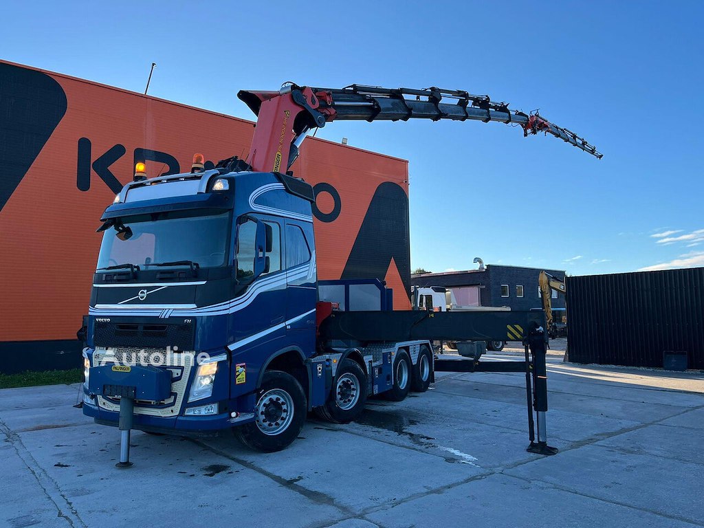 Volvo FH 540 8x4 PK 110002 + JIB + WINCH / COMBI / PLATFORM L=3662 mm kamion s ravnom platformom