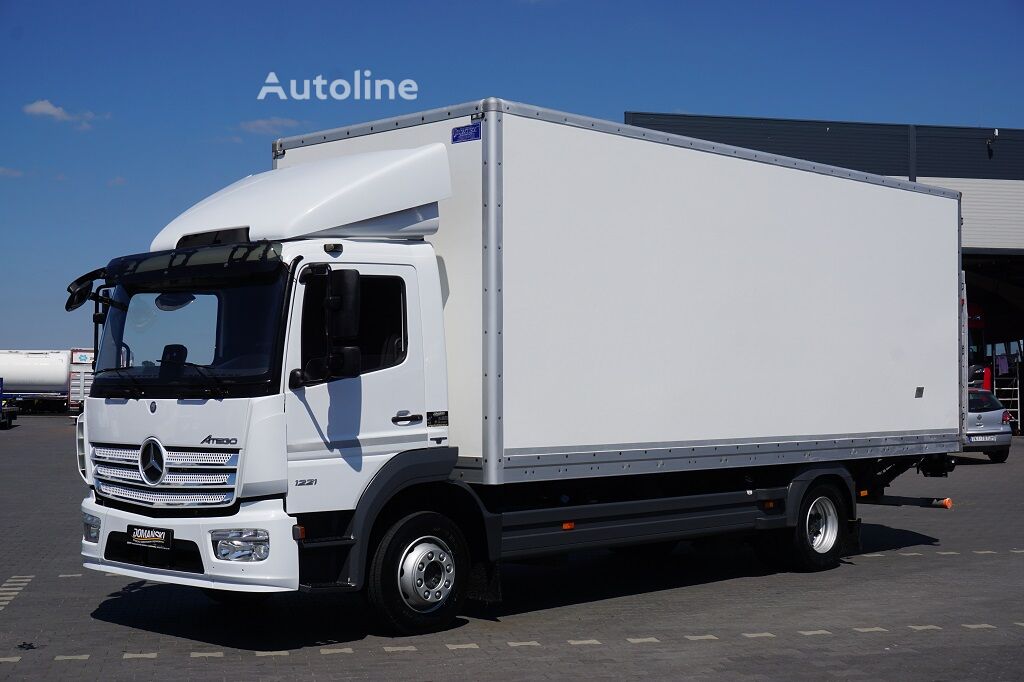 Mercedes-Benz ATEGO / 1221 / ACC / EURO 6 / KONTENER + WINDA / 17 PALET kamion furgon