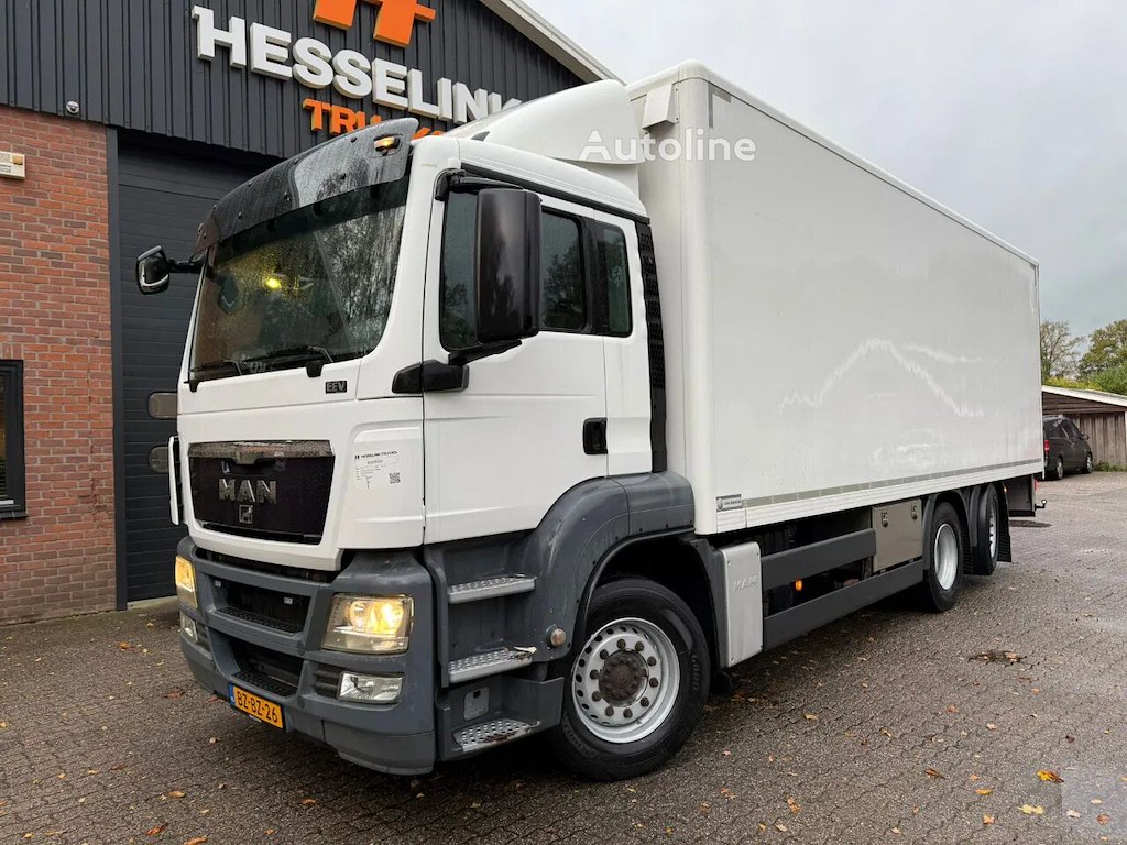 MAN TGS 26.320 Koffer Stuuras AHK 3.000KG LBW 373.230KM! NL Truck AP kamion furgon