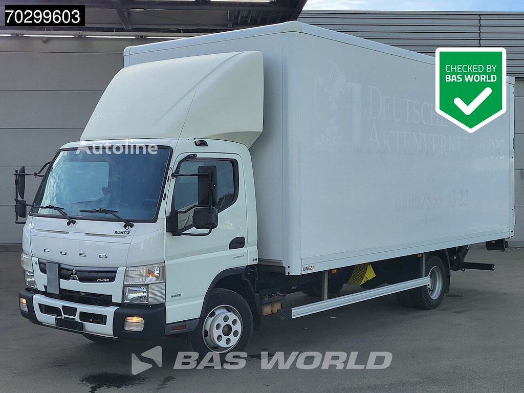 Mitsubishi Canter 7C18 4X2 7.5tonner Automatic 1000kg Ladebordwand Euro 6 kamion furgon