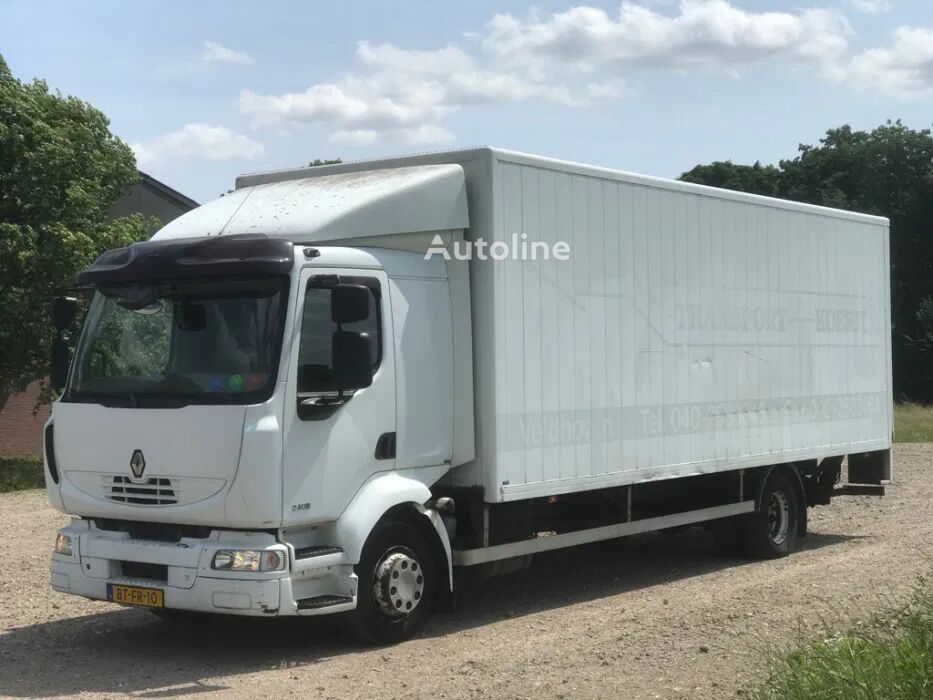 Renault Midlum 240 240-12 L Koffer Bakwagen Laadklep AC kamion furgon