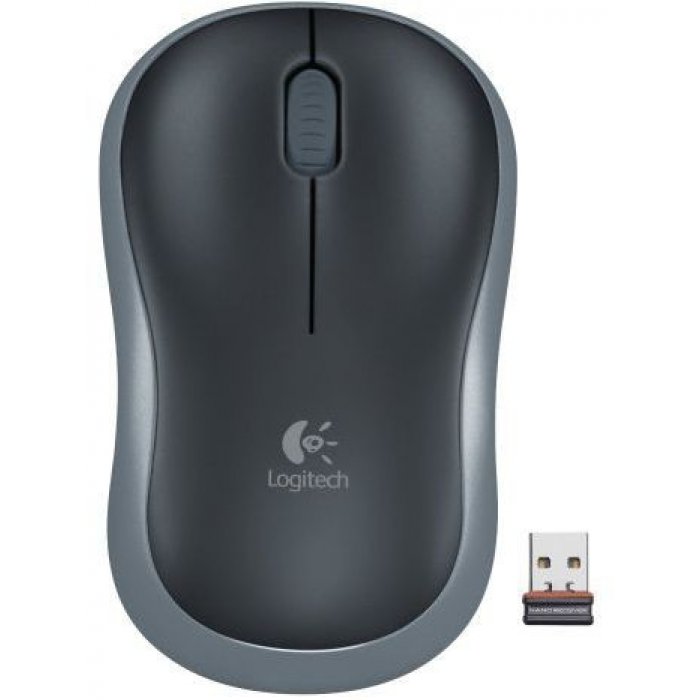 Miš Logitech m185 bežični sivi
