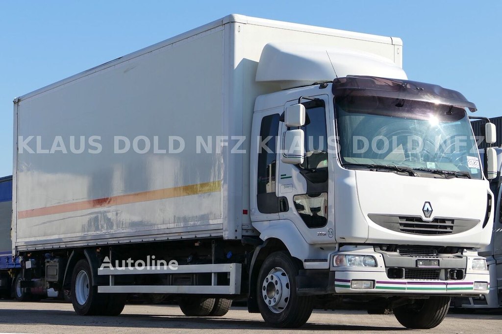 Renault Midlum 280.16 DXi Koffer 45m³Blatt/Luft LBW kamion furgon