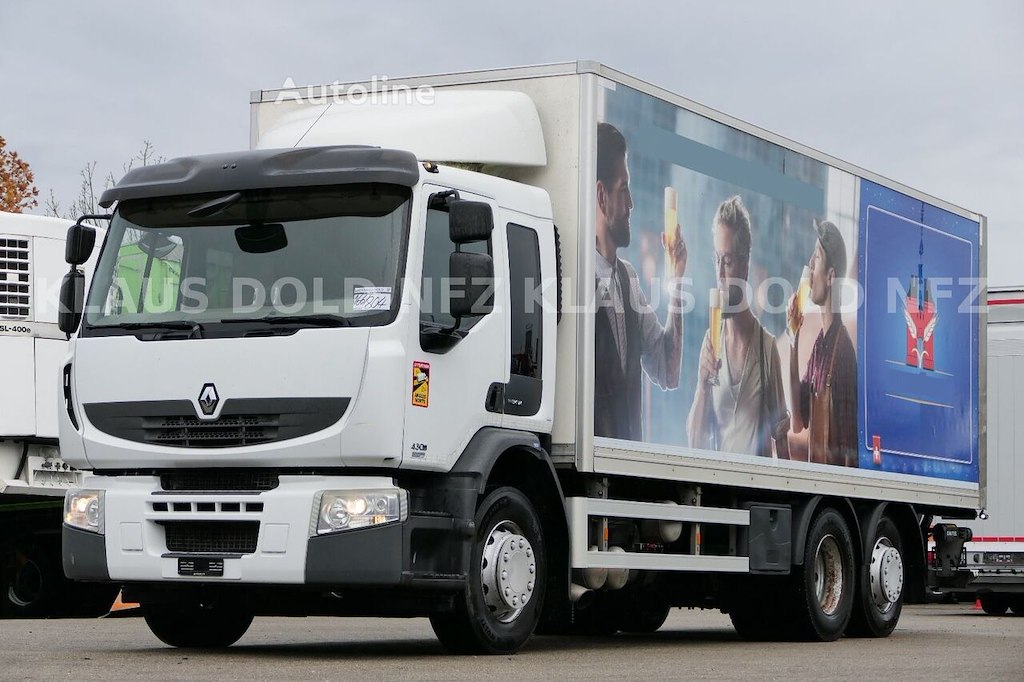 Renault Premium 430 6×2 Koffer Lift-/Lenkachse LBW EU5 kamion furgon