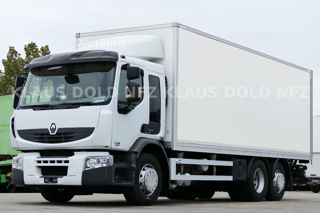 Renault Premium 430 6×2 Koffer Lift-/Lenkachse LBW EU5 kamion furgon