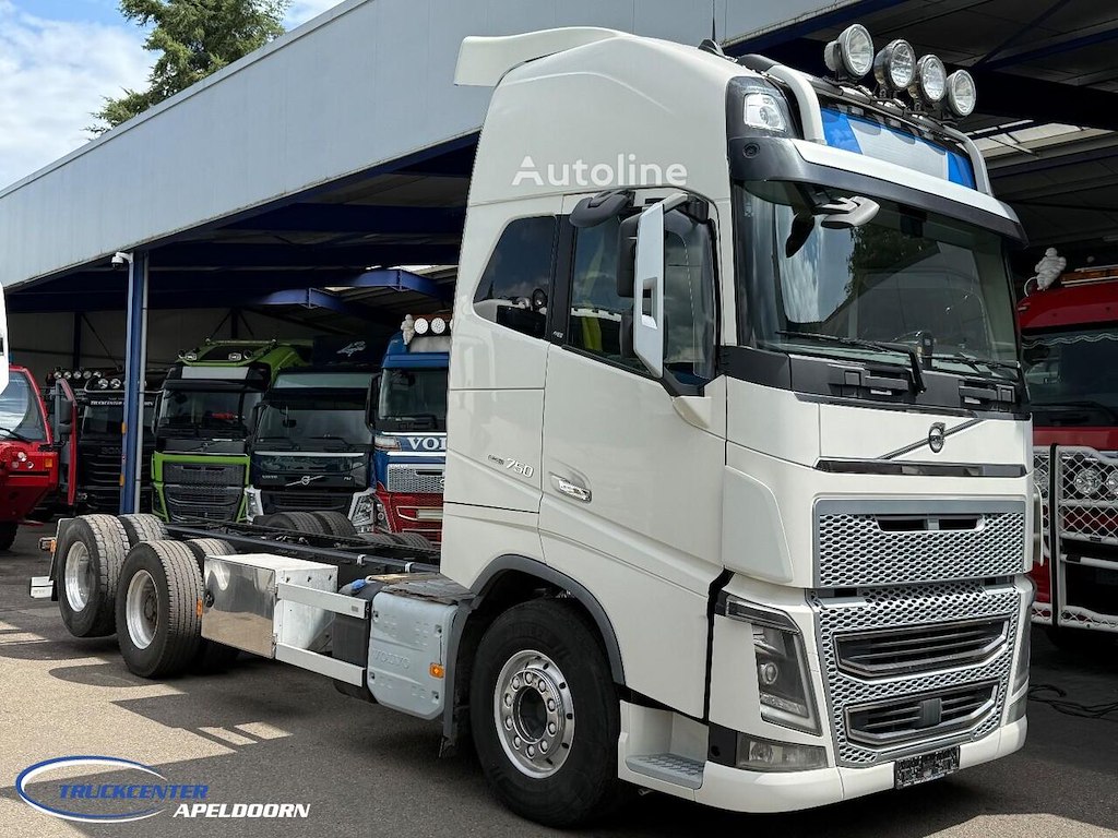 Volvo FH 750 Globetrotter XL, Retarder, 460 WB, Hub reduction, PTO kamion šasija