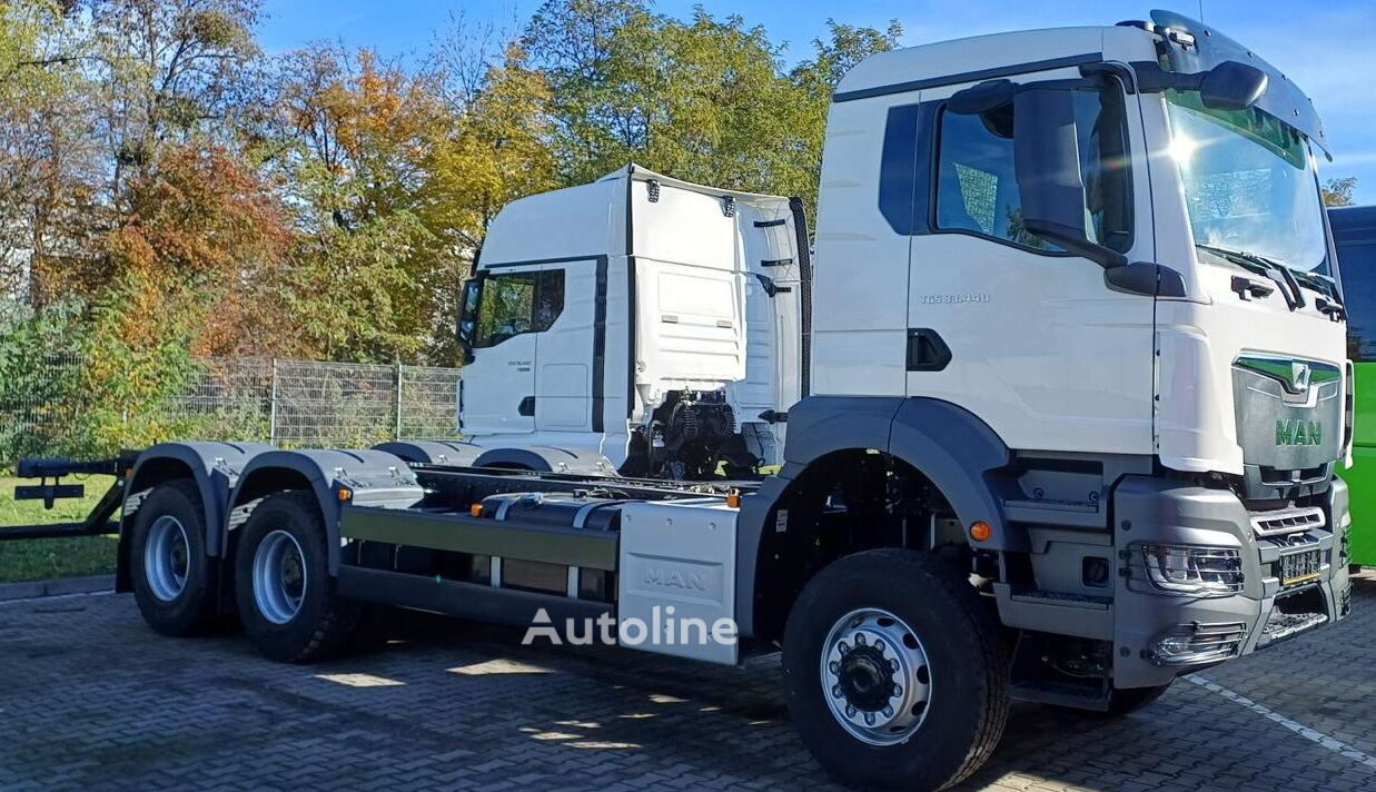 Novi MAN TGS 33.440 NEW 6x6 / Chassis / No mileage / PTO kamion šasija