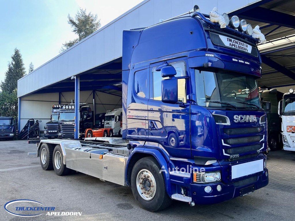 Scania R730 V8 6x4, Retarder, Clutch! PTO kamion šasija