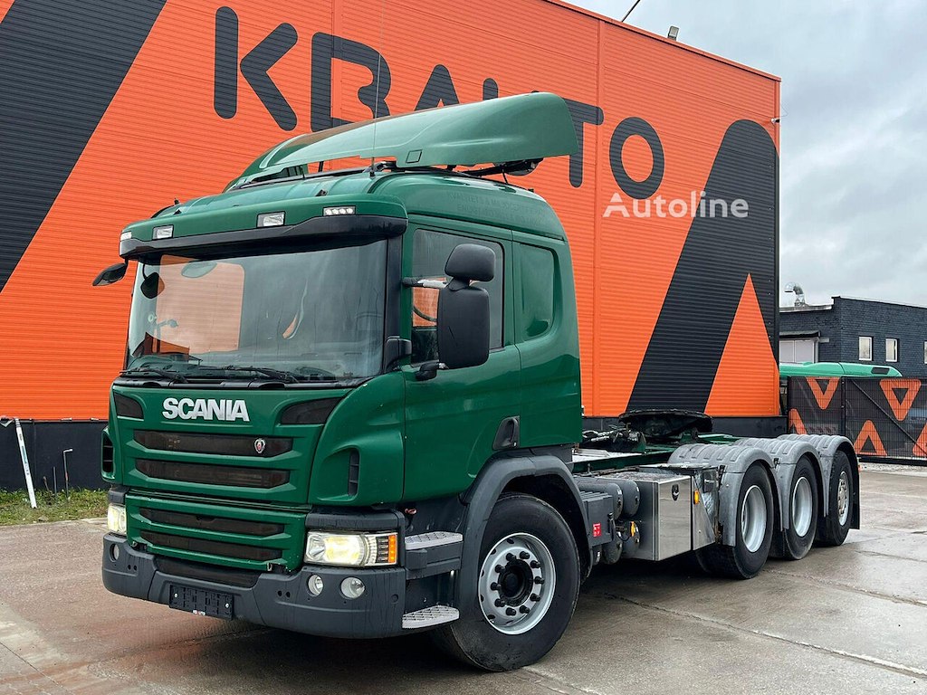 Scania P 450 8x4*4 FOR SALE AS CHASSIS / HYDRAULICS kamion šasija