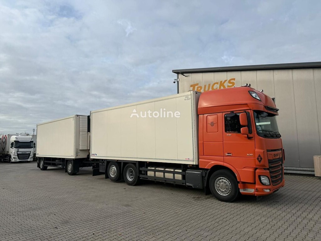 DAF XF 530 kamion hladnjača + prikolica hladnjača