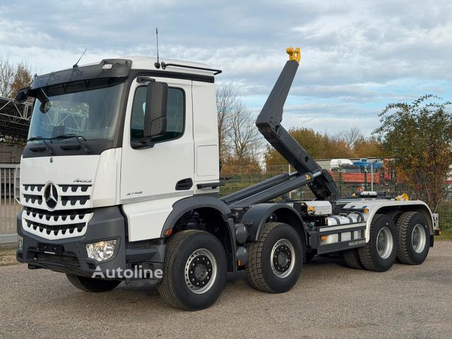 Mercedes-Benz 3748 8x4 Meiller RK30.65 | Funk | hydr.Container kamion rol kiper