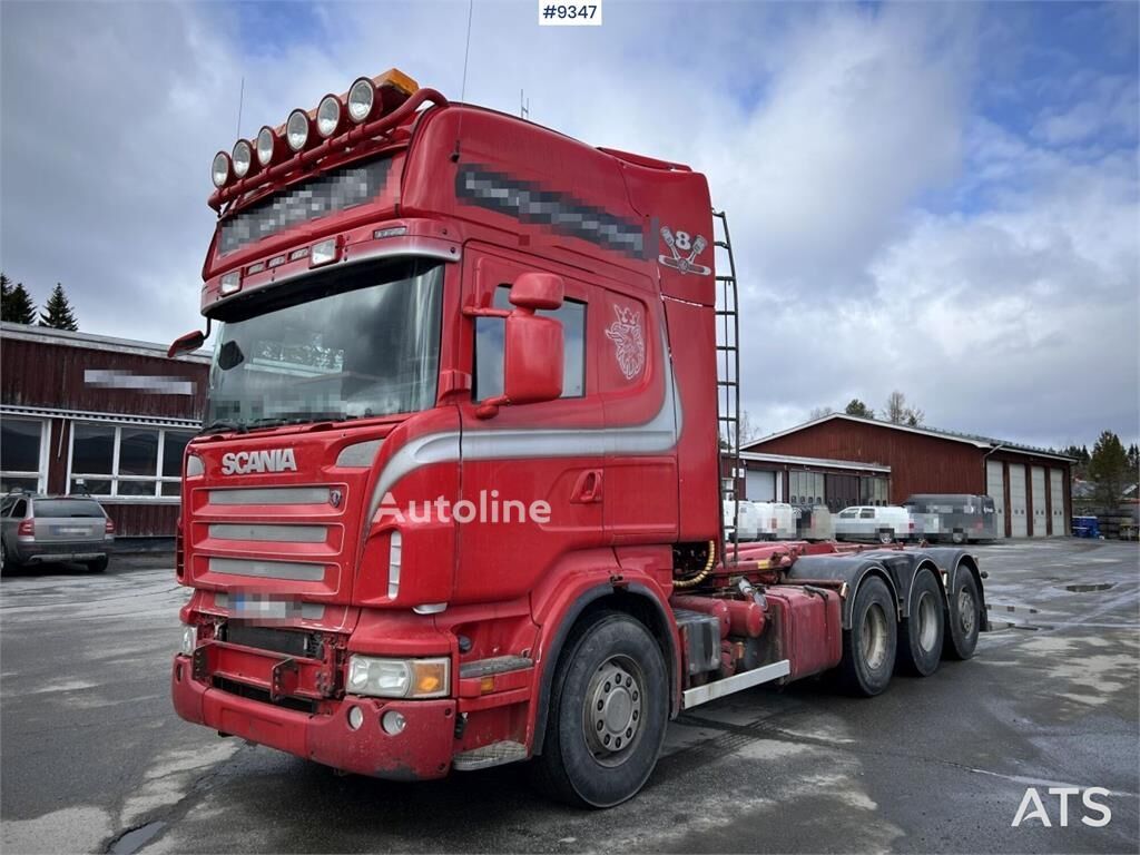 Scania R500 Tridem Hooklift (VIDEO) kamion rol kiper