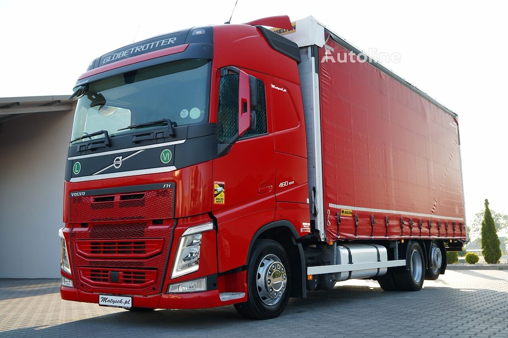 Volvo FH 460 kamion sa klizna zavesa cerada