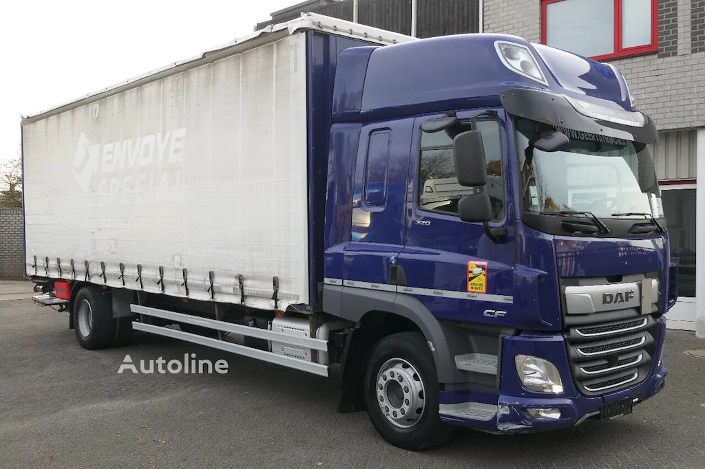 DAF CF 320 | Tautliner | 19Ton | 573841Km | 2019 | Dhollandia 1500Kg kamion sa klizna zavesa cerada